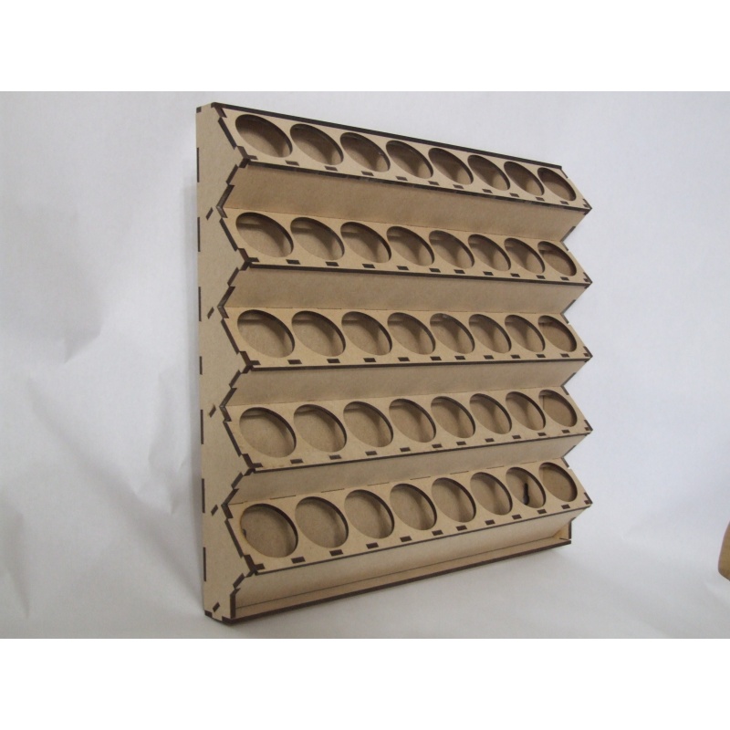 Space Saving Wall Mounted Paint Racks 36mm Holes